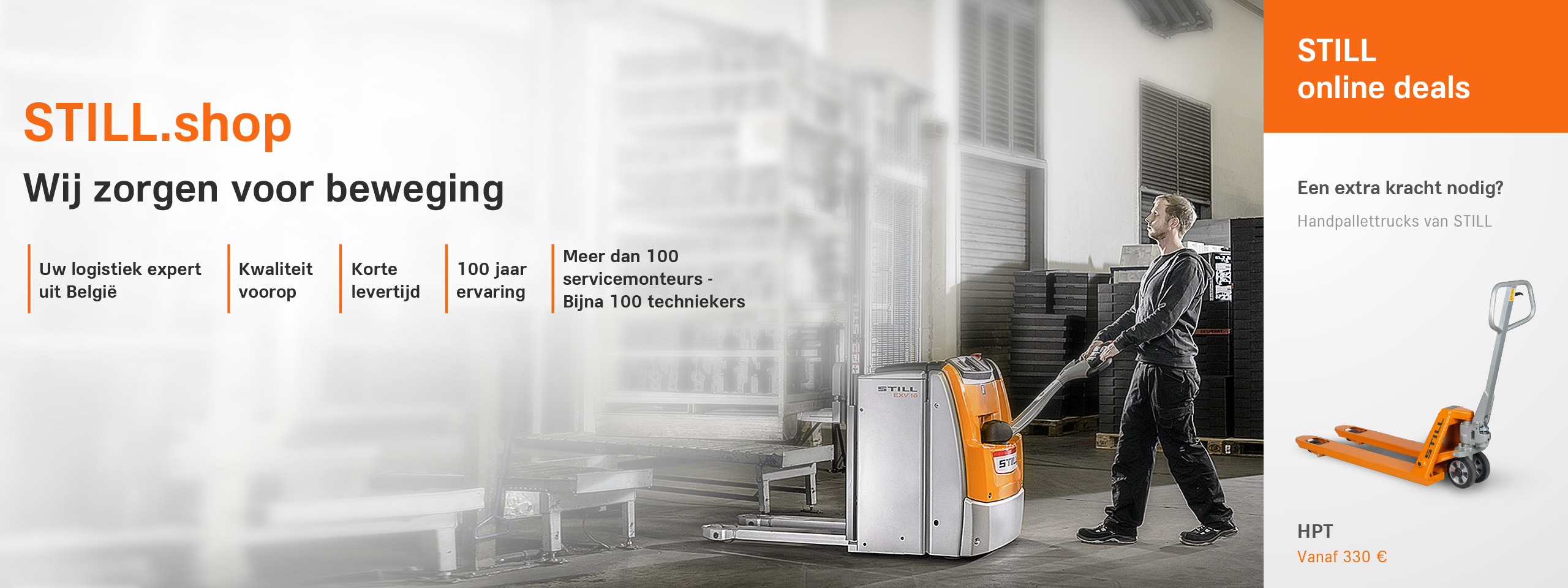 STILL.shop - Voor al uw intern transport | STILL.shop Nederland